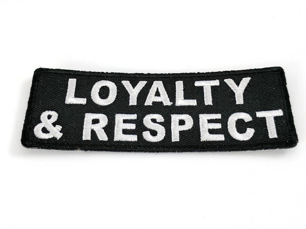 Loyalty and Respect PATCH - 4x1.5 inch | Rhino Gear