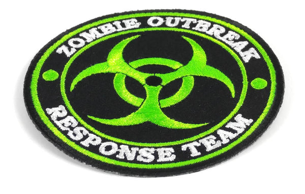 Zombie OutBreak Response Team Green PATCH - 3.5x3.5 inch | Rhino Gear
